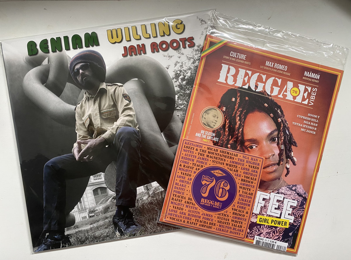 PACK LP Beniam Willing + Reggae Vibes MAGAZINE + CD Sampler - Abendigo ...